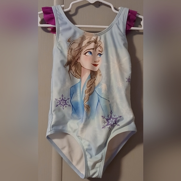 Disney | Swim | Disney Frozen Elsa Girls 4t Swimsuit | Poshmark